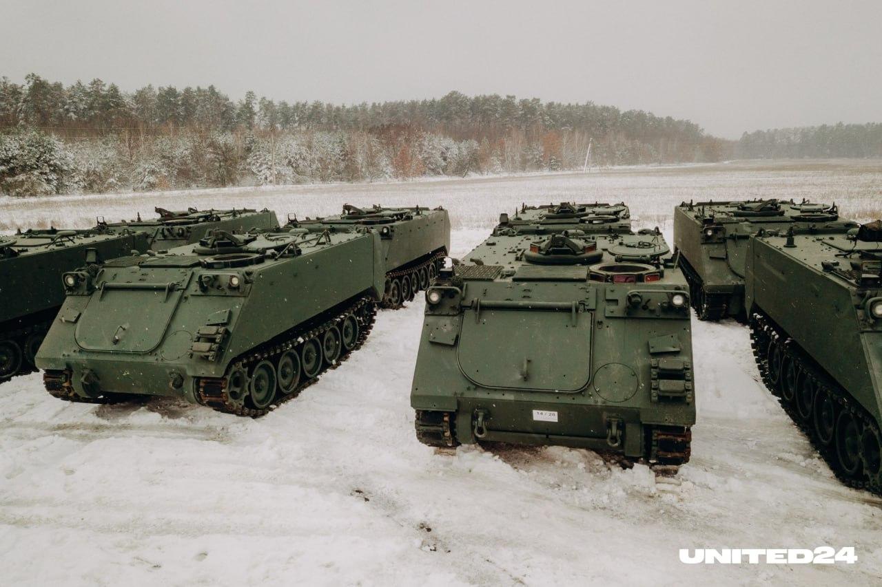 27 armored vehicles for the National Guard were transferred to the front