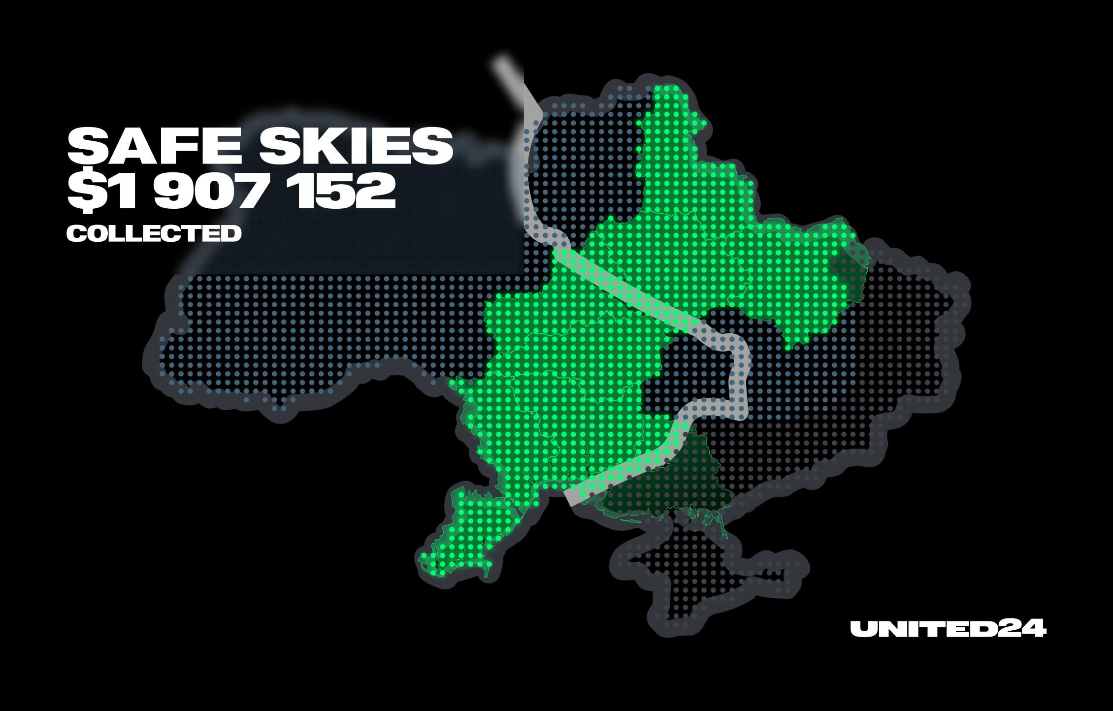 The second goal of Timothy Snyder's Safe Skies fundraiser has been reached