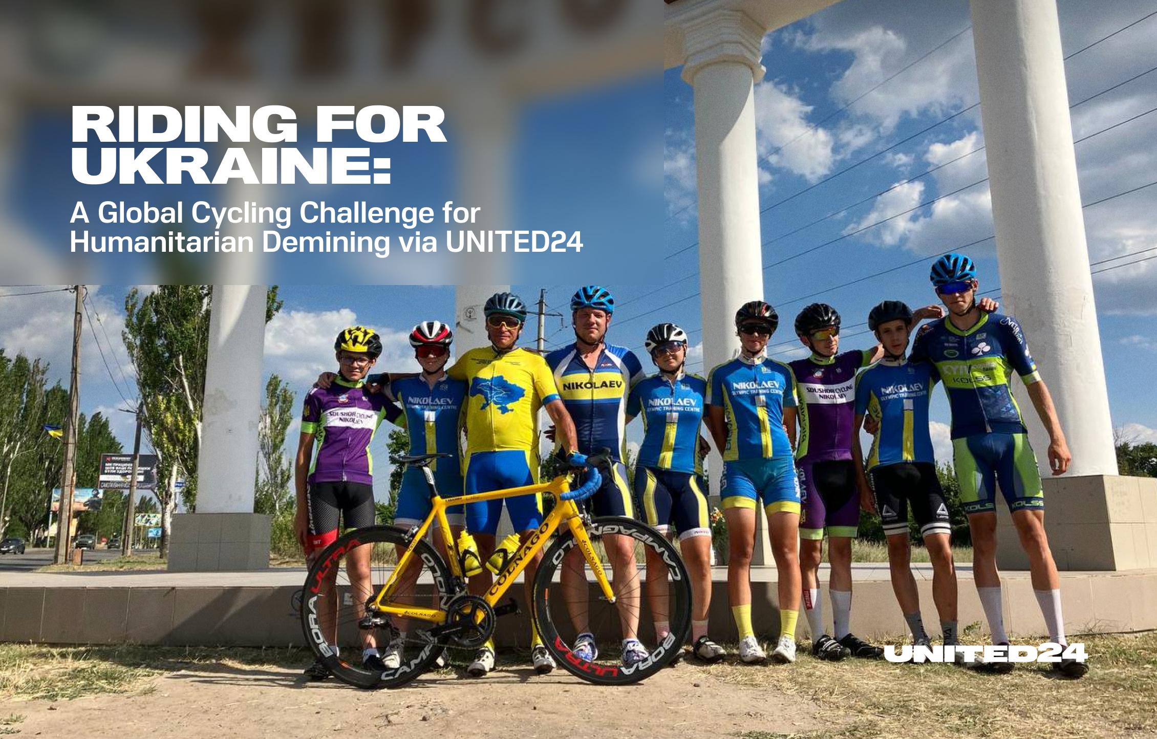 Ukrainian Cyclist Tackles Tour de France Route to Raise Funds for ...