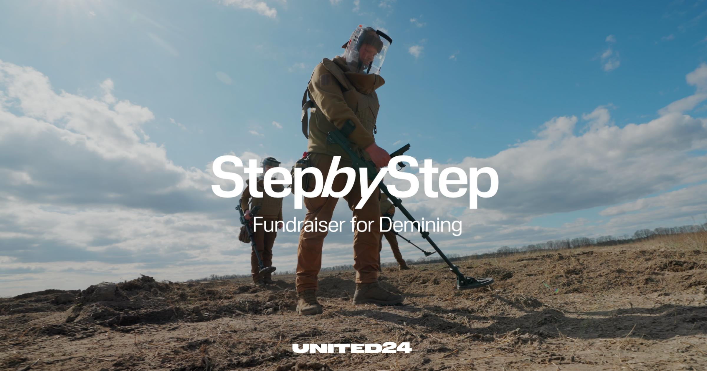 Step by Step: we are launching a large fundraiser for demining action ...